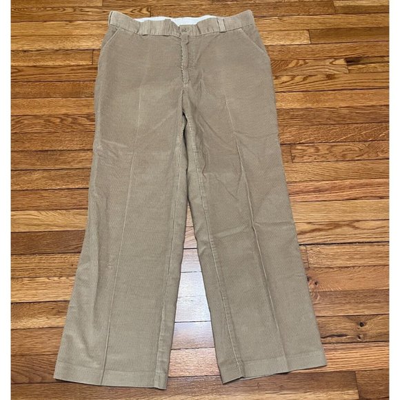 Sears | Pants | Vtg 7s Sears Mens Perma Prest Full Fit Beige Khaki ...